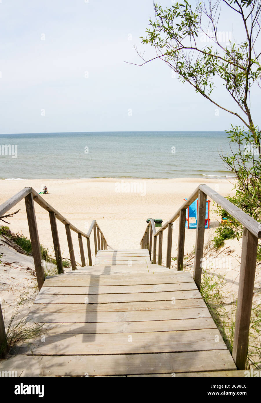 walkway to the sea Stock Photo - Alamy