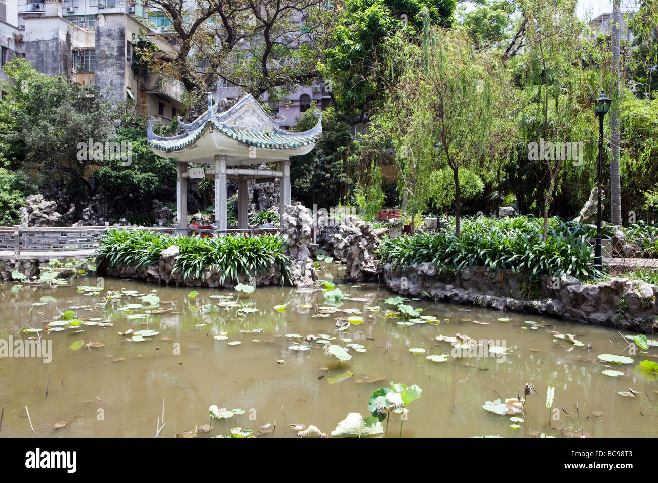 The Lou Lim Lok Garden is seen in Macau, China Stock Photo - Alamy