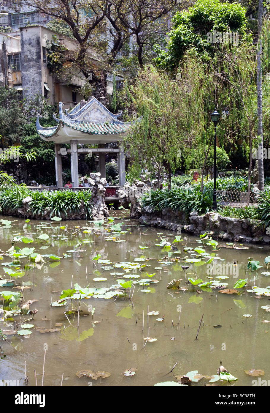 The Lou Lim Lok Garden is seen in Macau, China Stock Photo - Alamy
