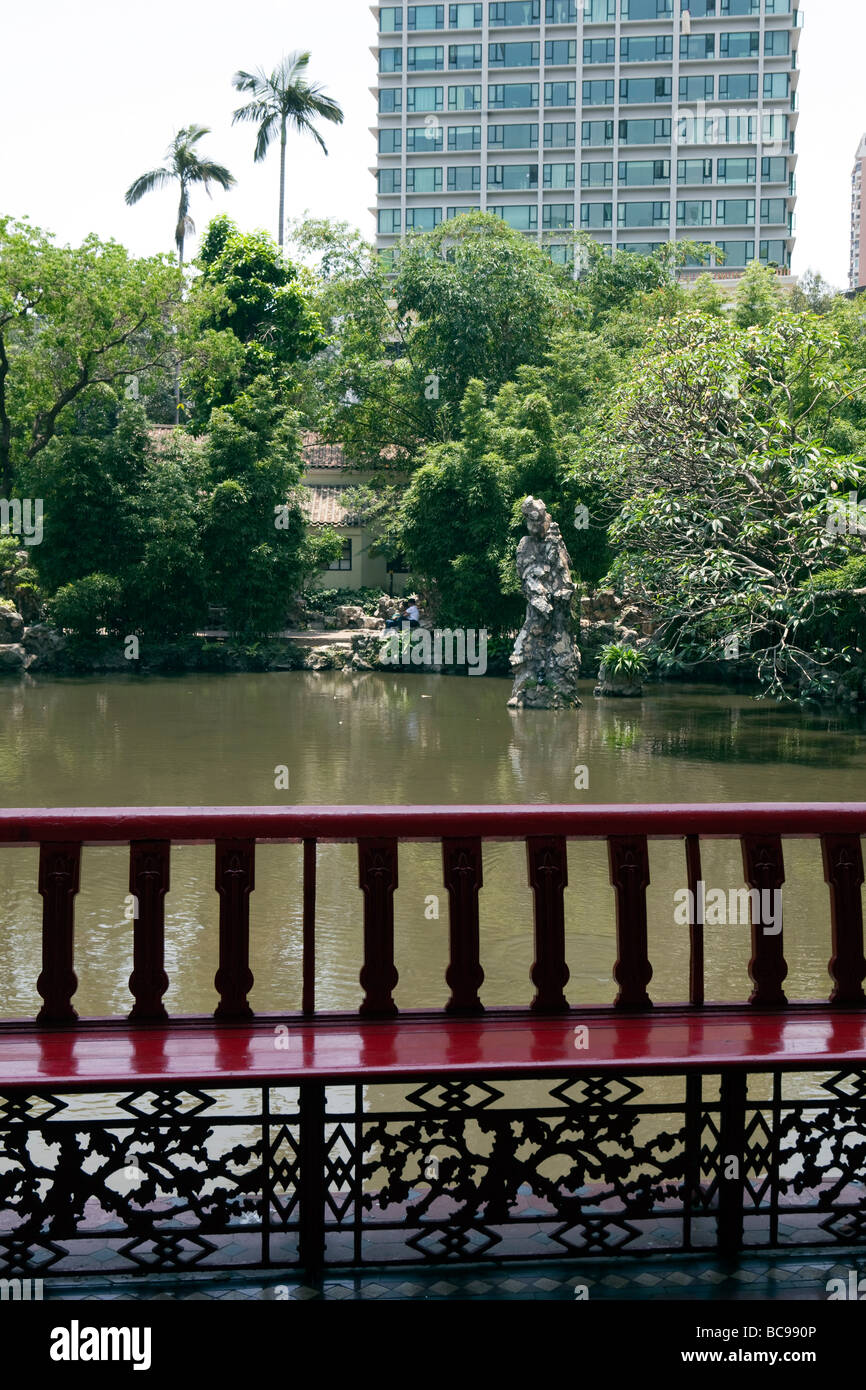 The Lou Lim Lok Garden is seen in Macau, China Stock Photo - Alamy