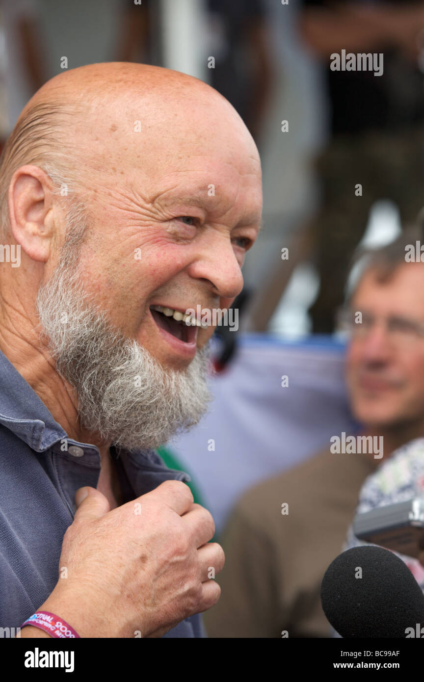 Michael Eavis at Glastonbury 2009 Stock Photo - Alamy