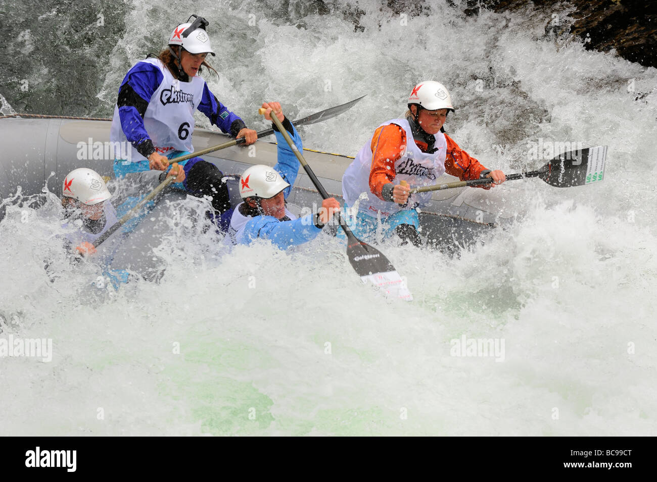 Female river rafters hi-res stock photography and images - Alamy