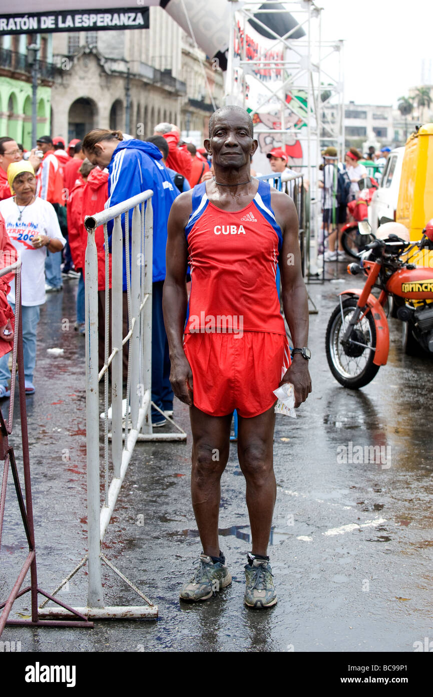 Old marathon man hi-res stock photography and images - Alamy