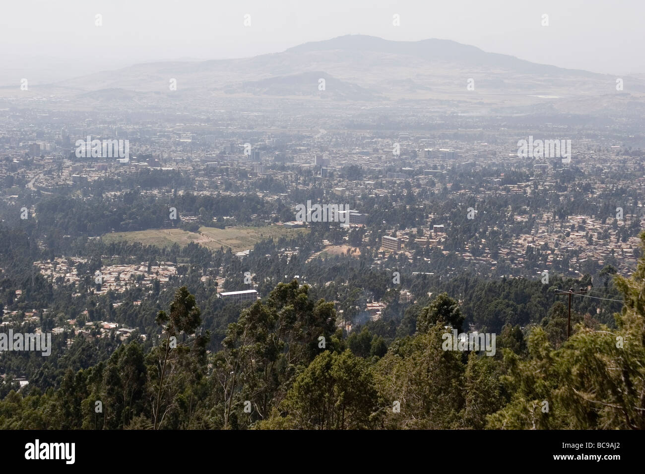 Aerial view addis ababa ethiopia hi-res stock photography and images ...