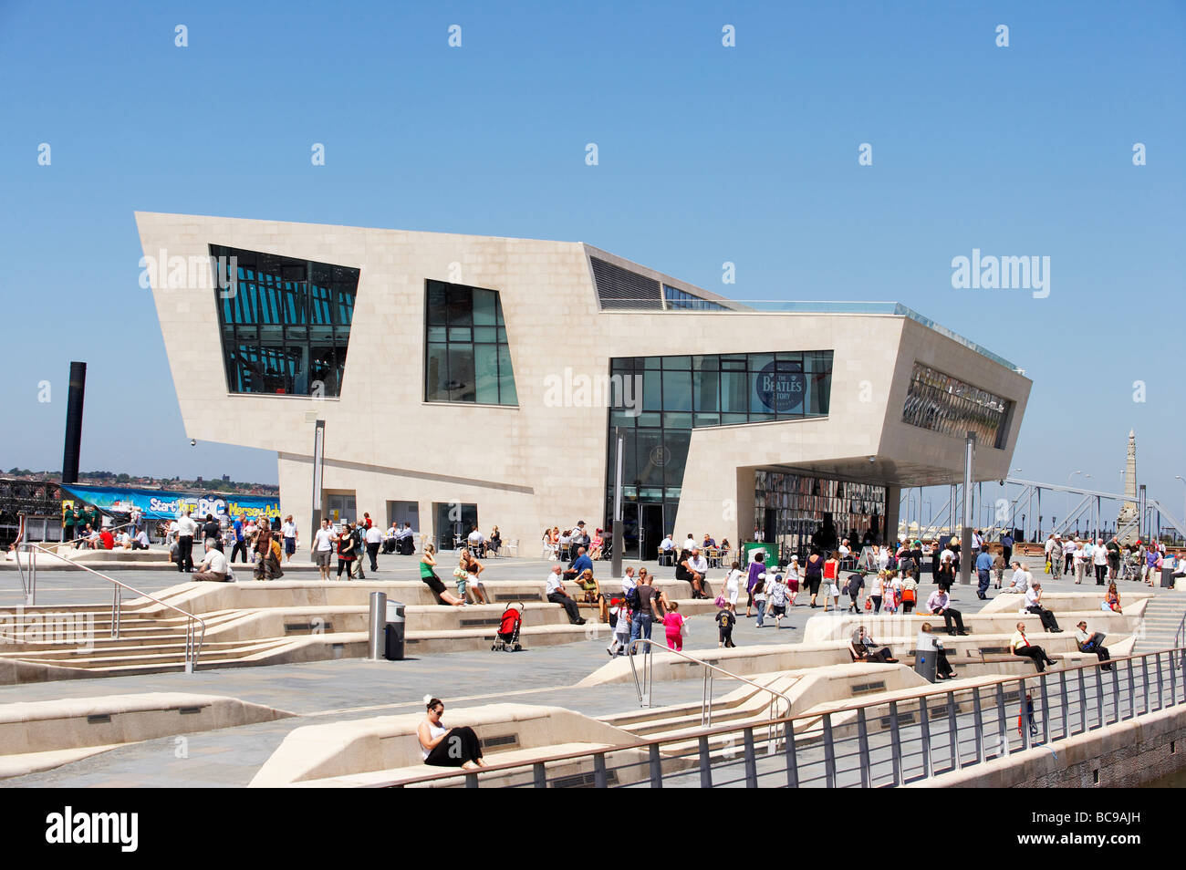 Mersey Ferries Terminal building Liverpool UK Stock Photo - Alamy