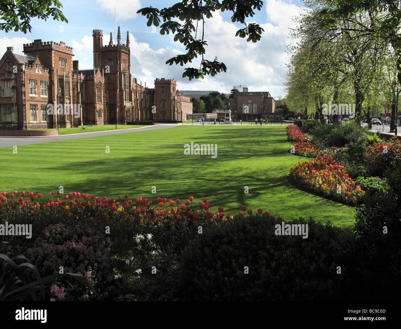 Lanyon Building Queen's University Belfast. Architect Charles Lanyon ...