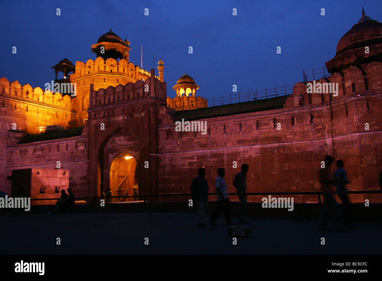 Red Fort At Sunrise