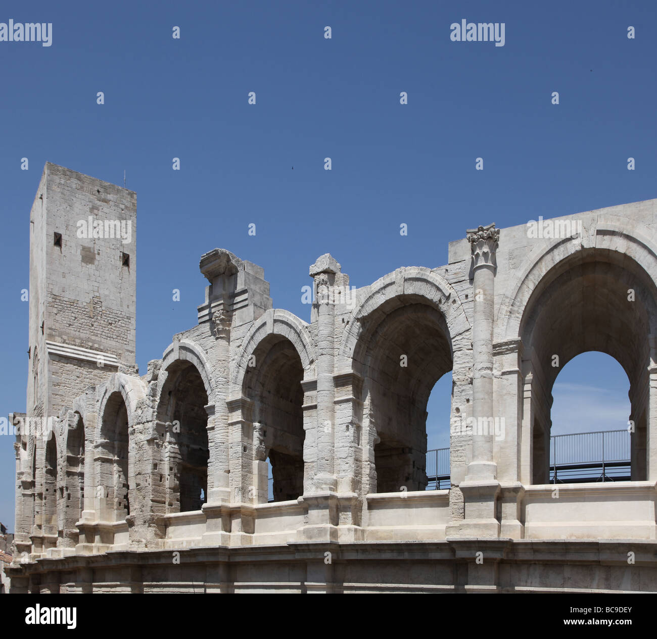 Roman arena Arles Provence France Stock Photo - Alamy