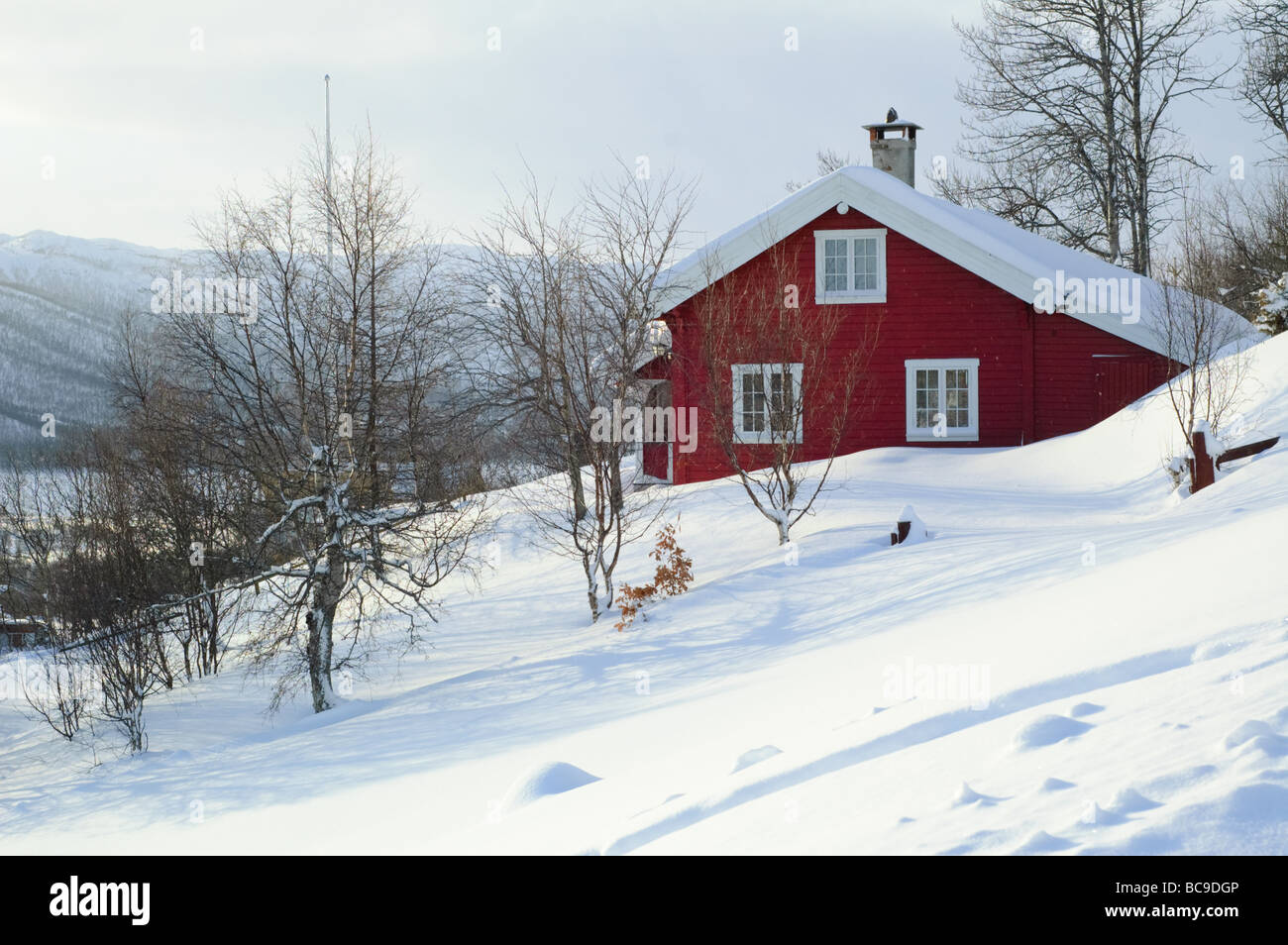 Geilo town and ski resort, Norway Stock Photo - Alamy
