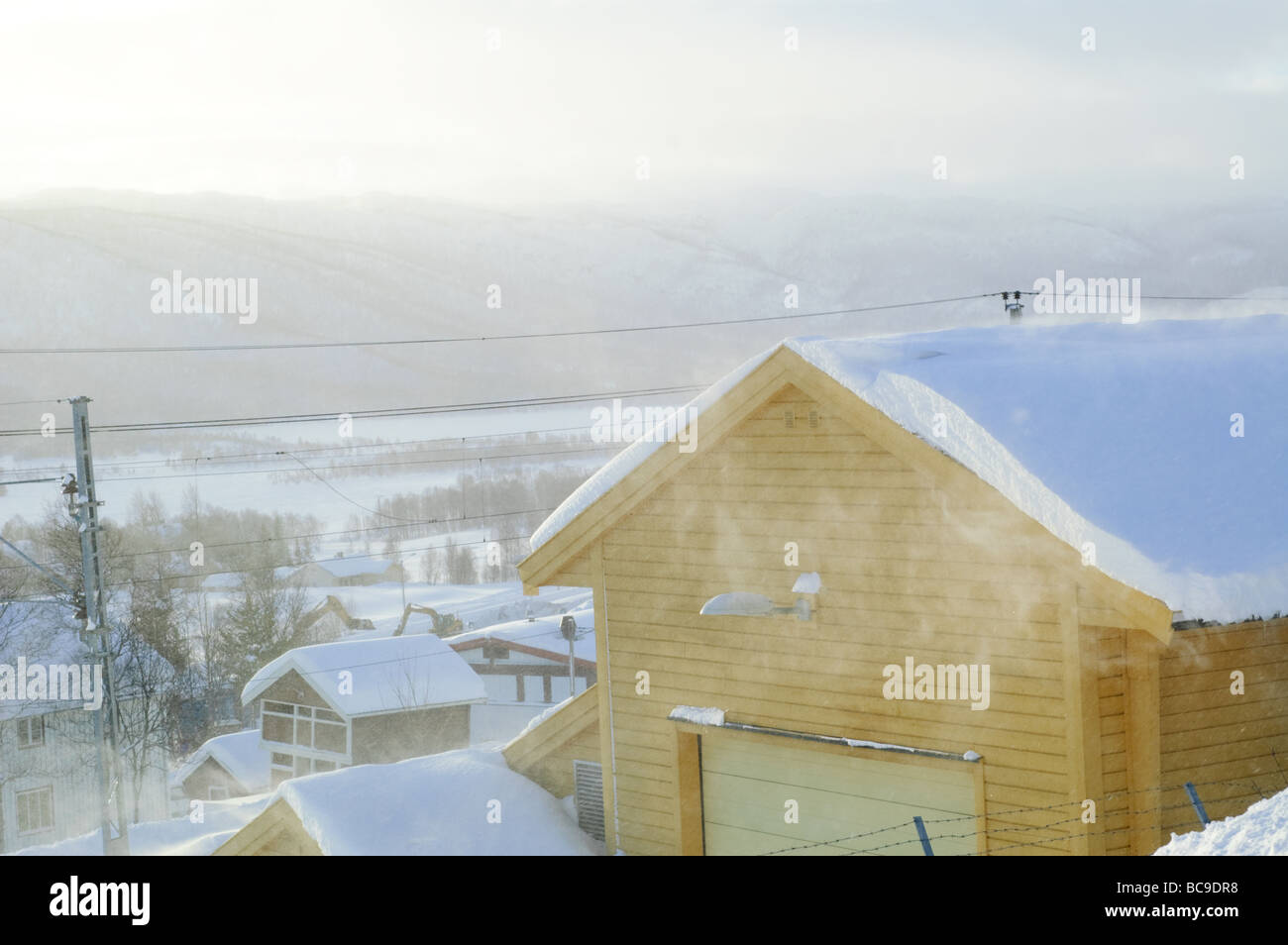 Geilo town and ski resort, Norway Stock Photo - Alamy