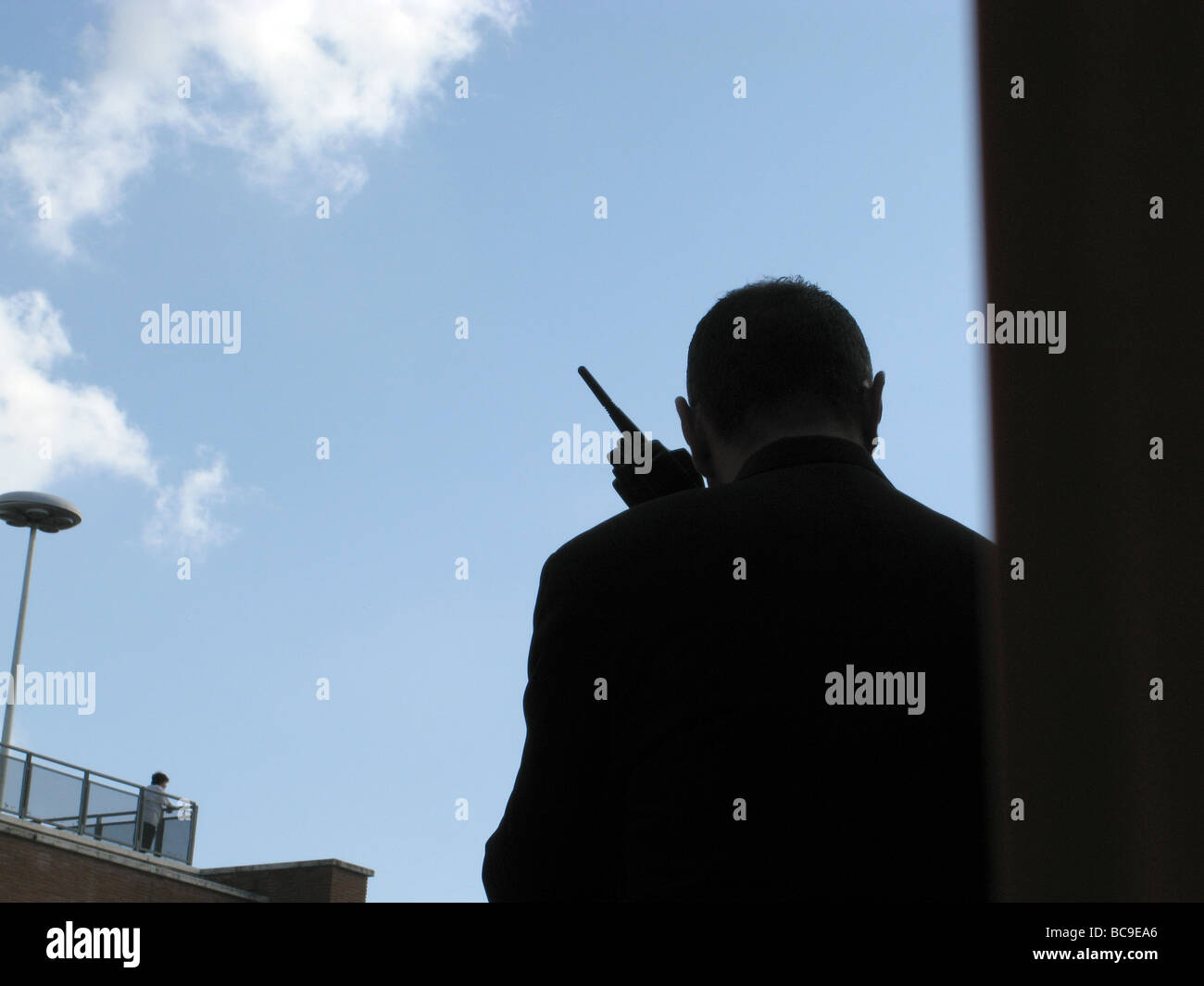 security guard in action at important event Stock Photo - Alamy