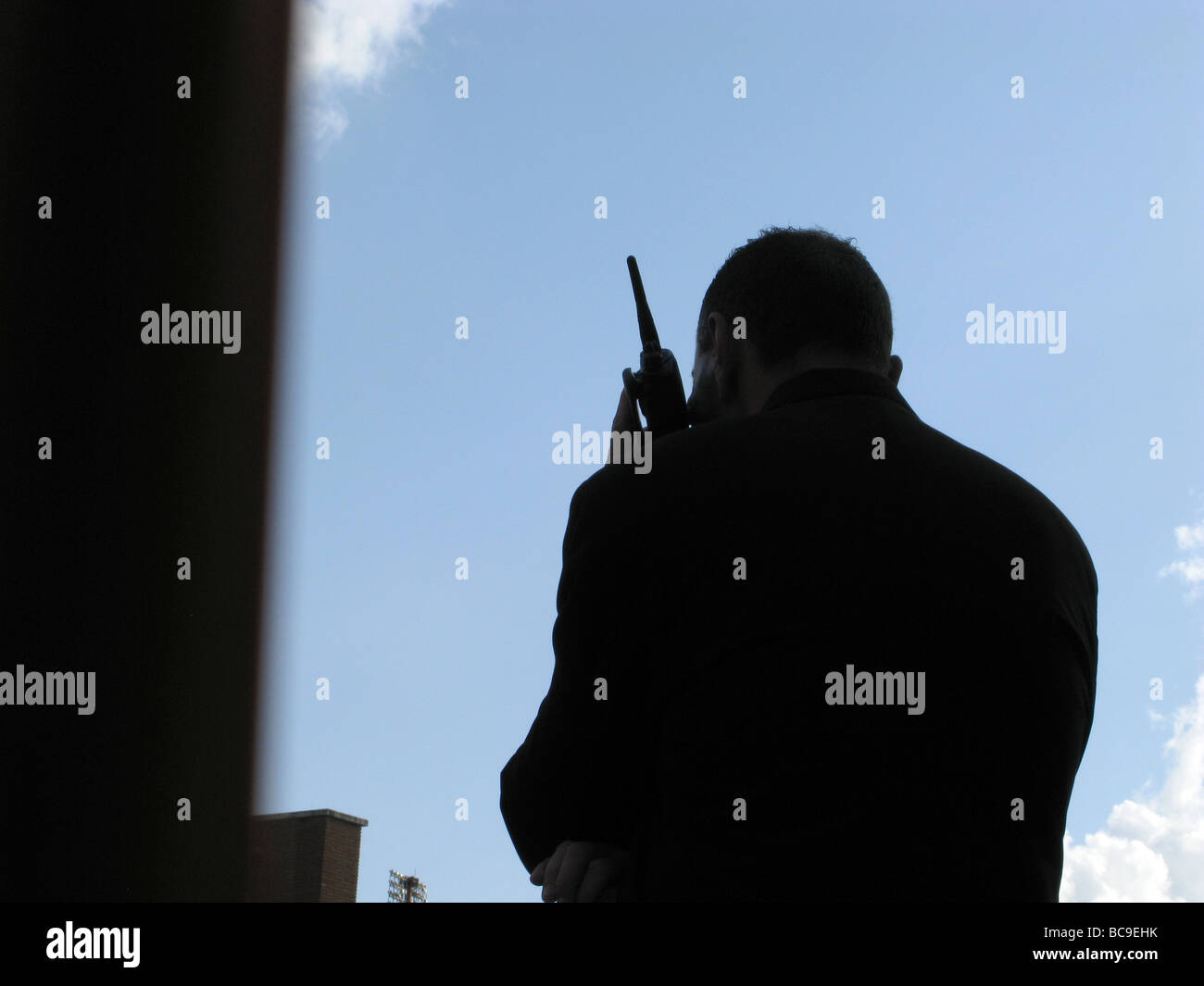 security guard in action at important event Stock Photo - Alamy