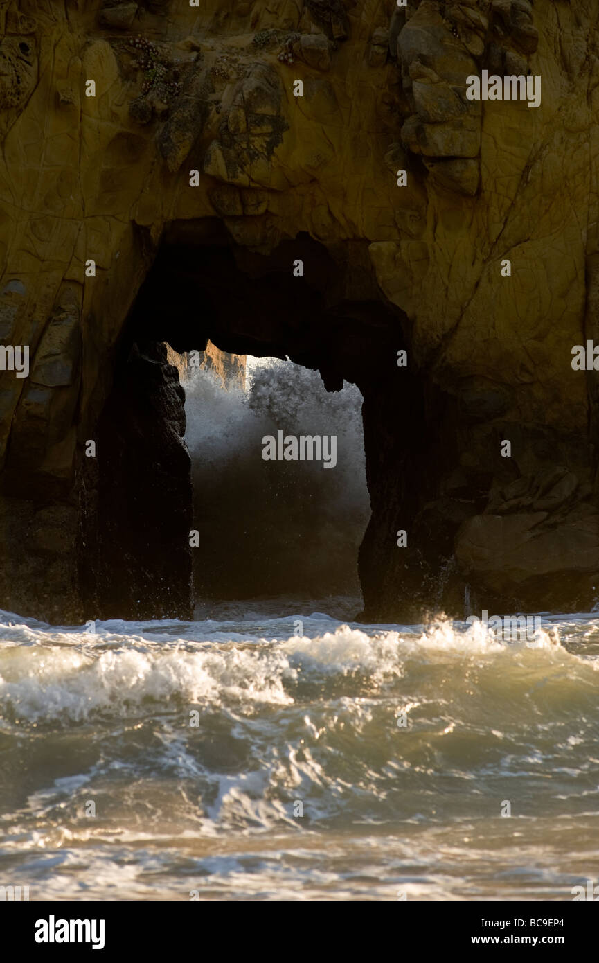 Surge hole in rocks hi-res stock photography and images - Alamy