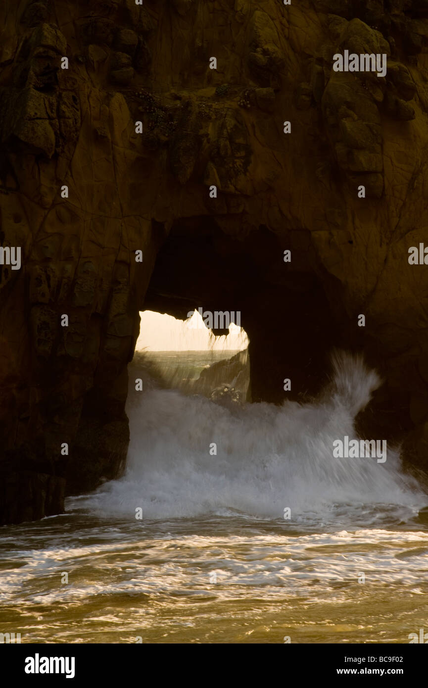 Surge hole in rocks hi-res stock photography and images - Alamy
