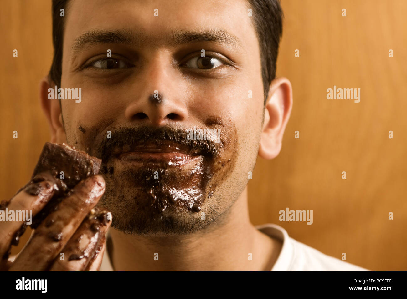 Chocolate smear hi-res stock photography and images - Alamy