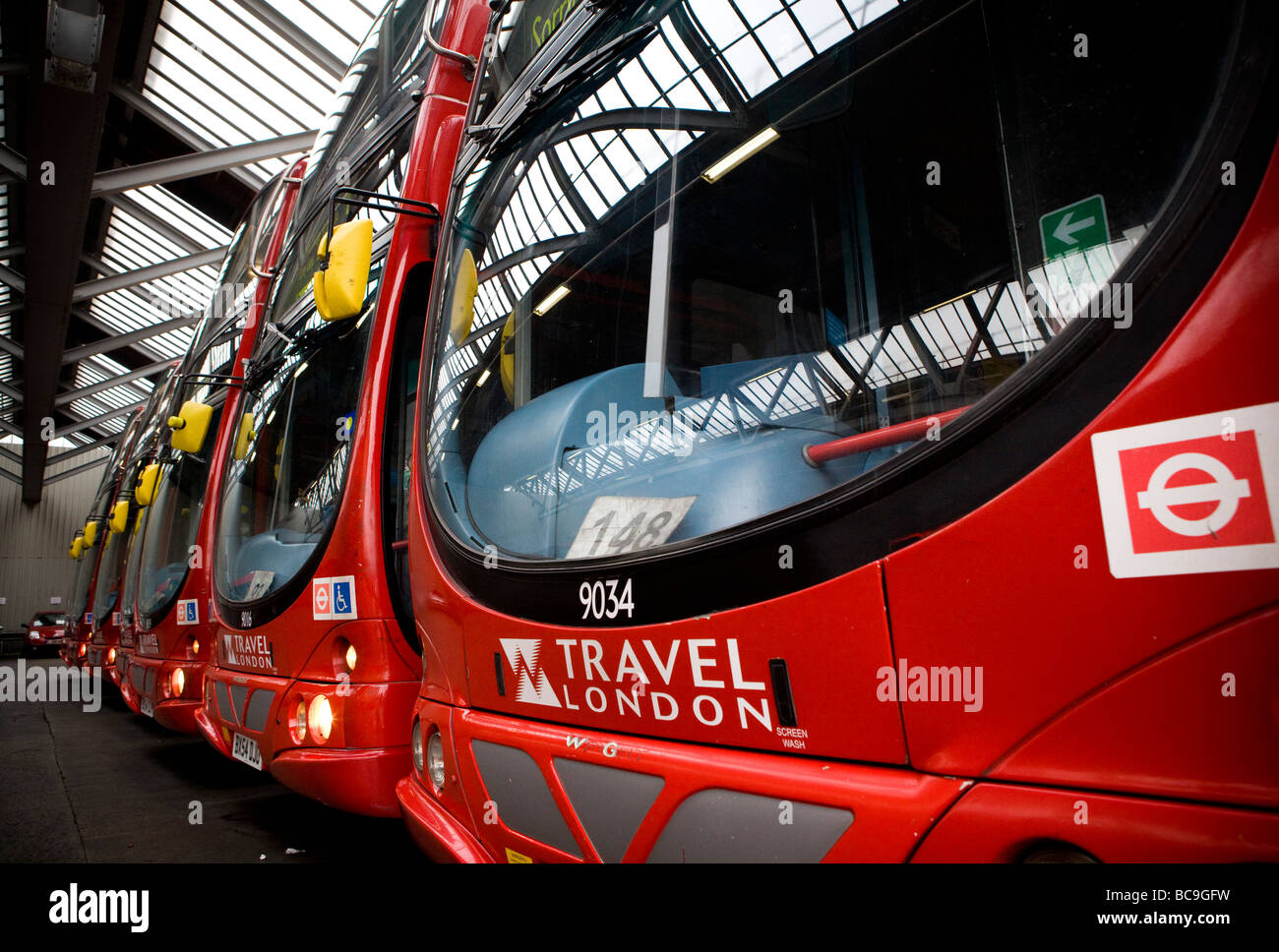 Red london bus mechanic hi-res stock photography and images - Alamy