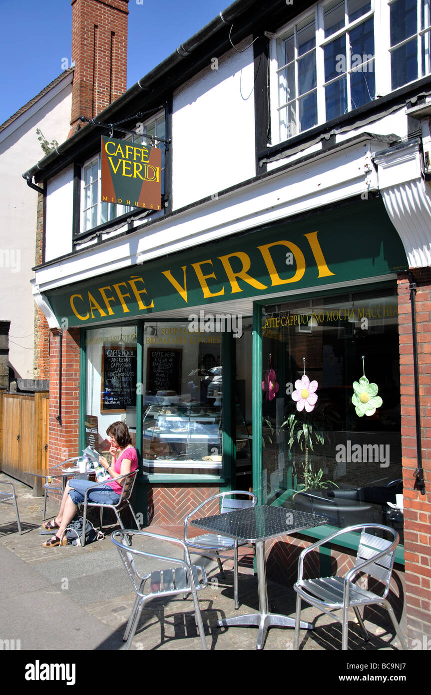 Cafe Verdi, North Street, Midhurst, West Sussex, England, United ...