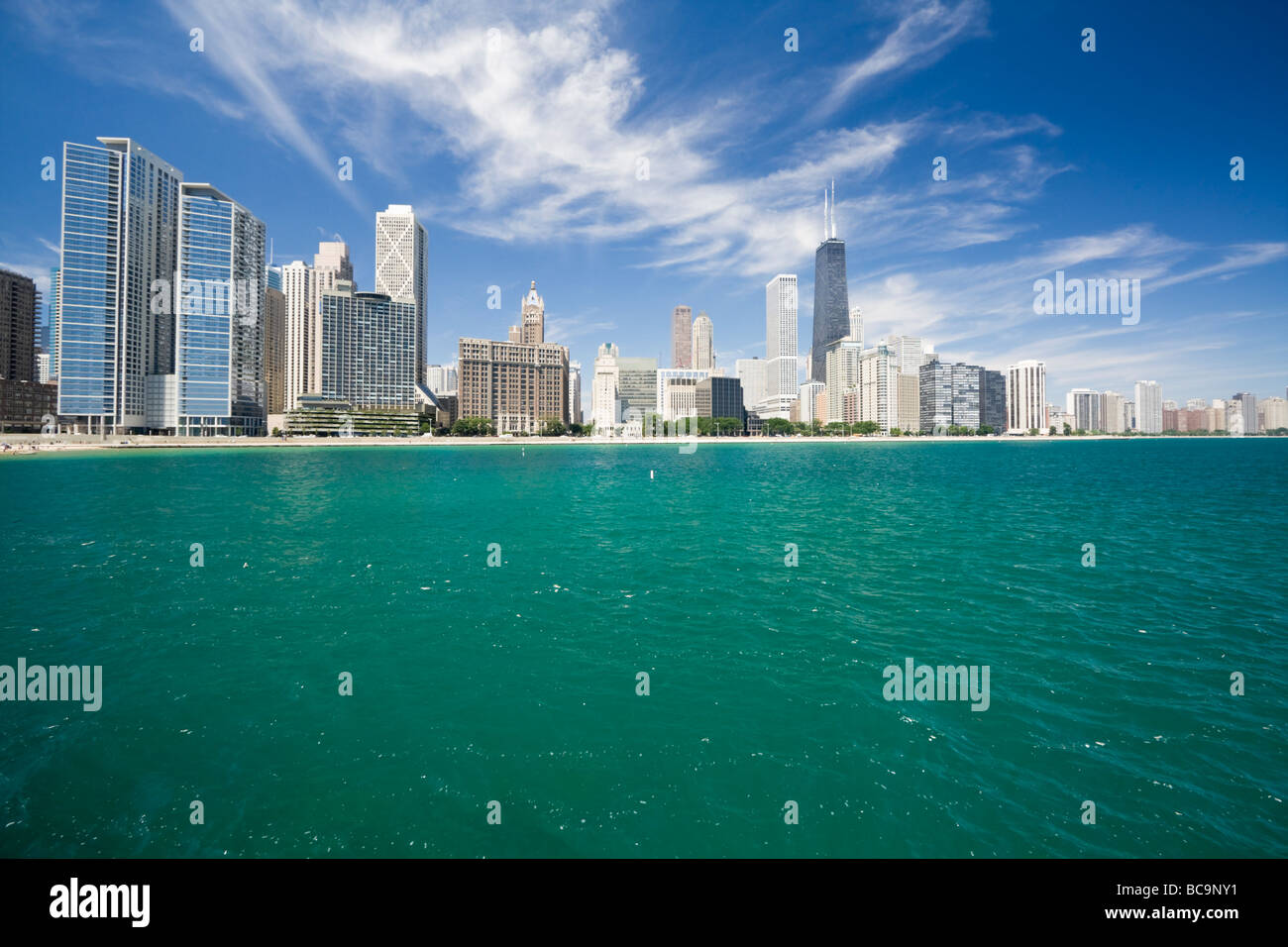 Amazing Gold Coast in Chicago Stock Photo - Alamy