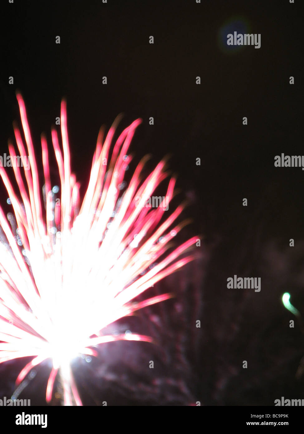 big fireworks display in night sky Stock Photo - Alamy