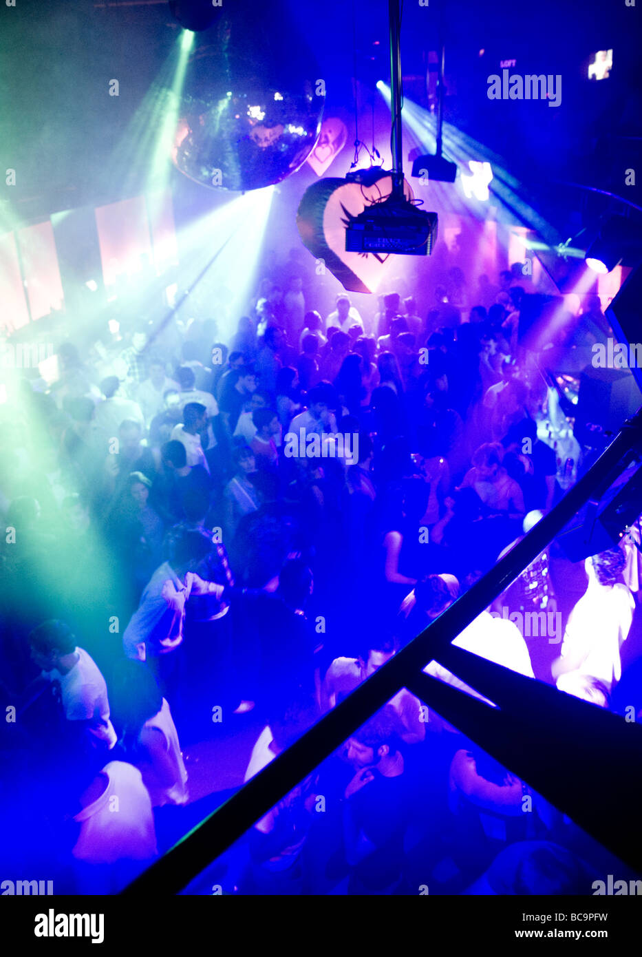 People dancing at a club Stock Photo - Alamy