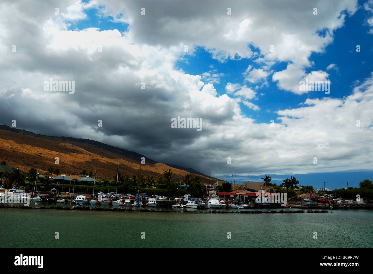 Maui Harbor. Maui, Hawaii, USA Stock Photo - Alamy