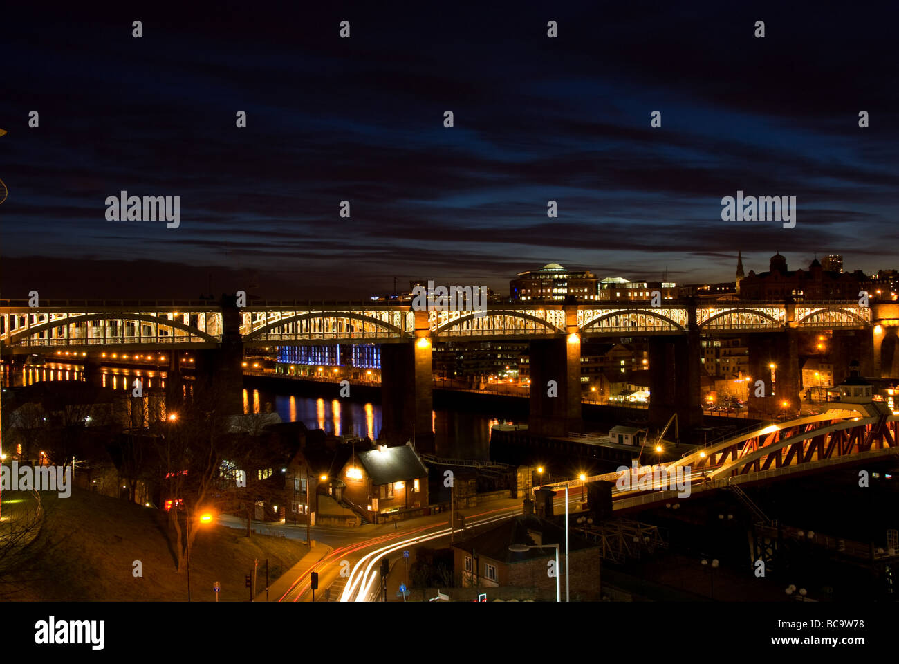 High Level Bridge Gateshead Stock Photo - Alamy