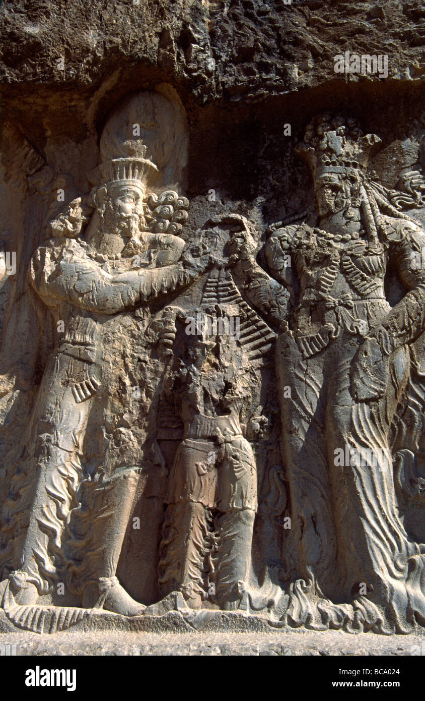 Xerxes i tomb relief hi-res stock photography and images - Alamy
