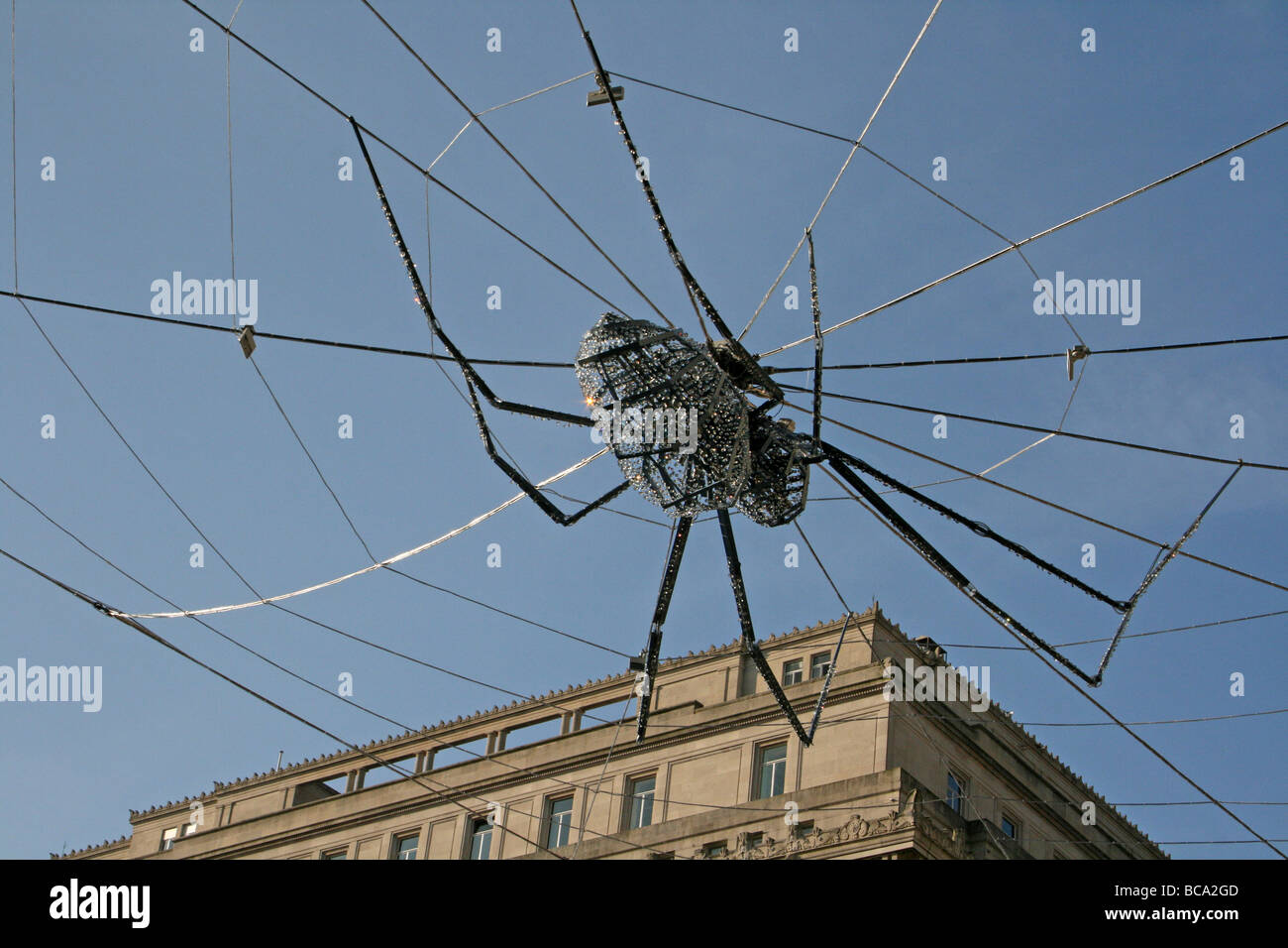 Chandelier installation project hi-res stock photography and images - Alamy