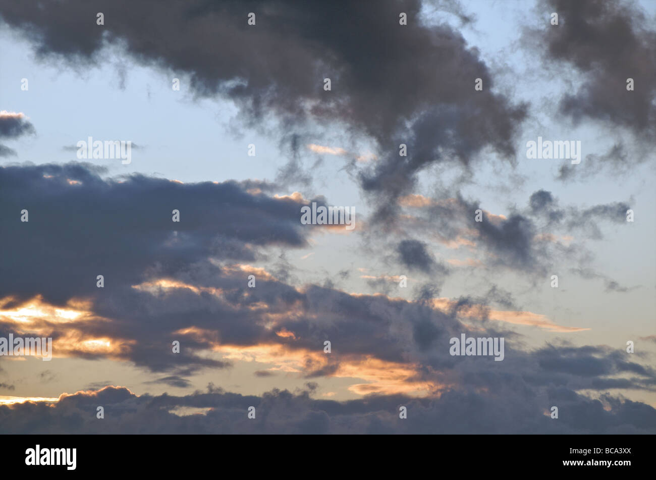 Storm clouds gathering on a summers evening Stock Photo - Alamy