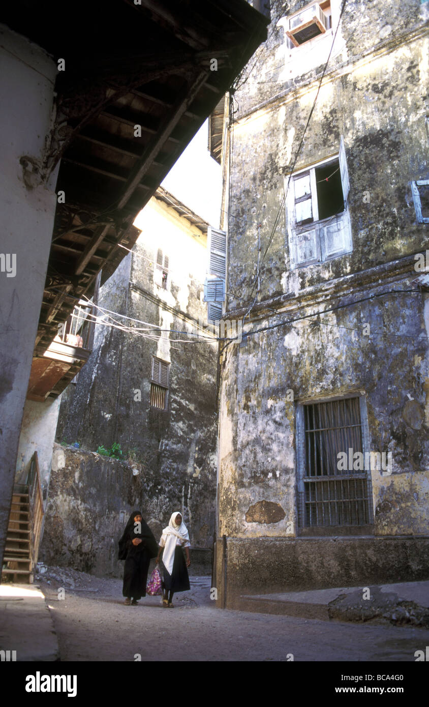old stone town zanzibar tanzania Stock Photo - Alamy