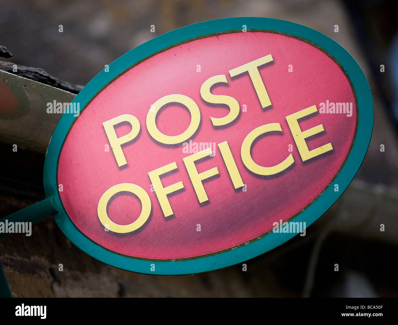 Post office sign Stock Photo - Alamy