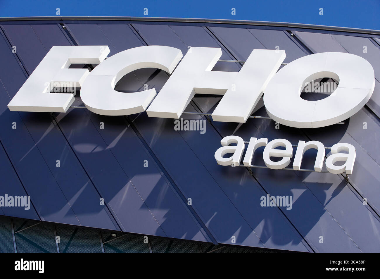 Echo Arena logo Stock Photo - Alamy