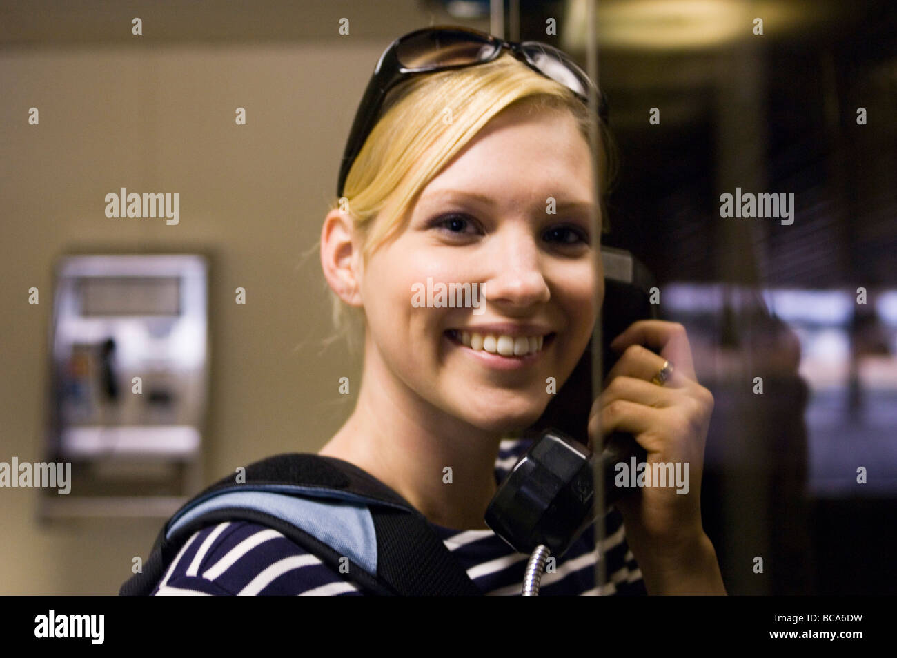 Luxembourg telephone box hi-res stock photography and images - Alamy