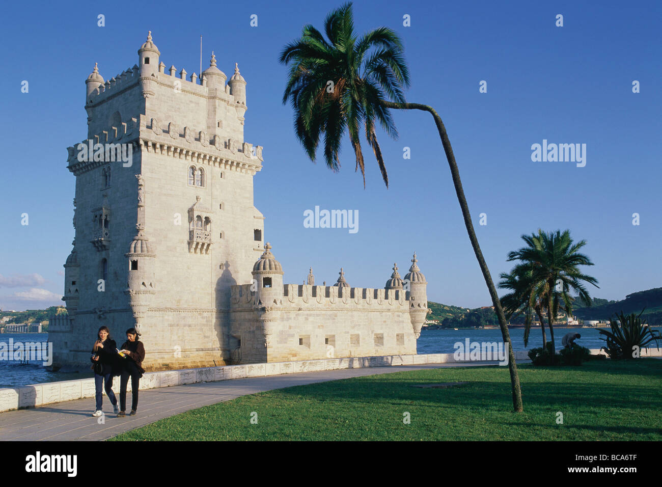 Belem tower front view hi-res stock photography and images - Alamy