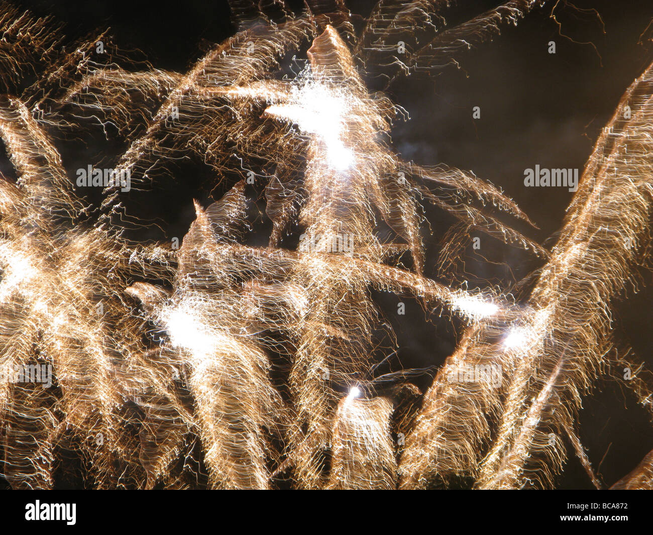 big fireworks display in night sky Stock Photo - Alamy