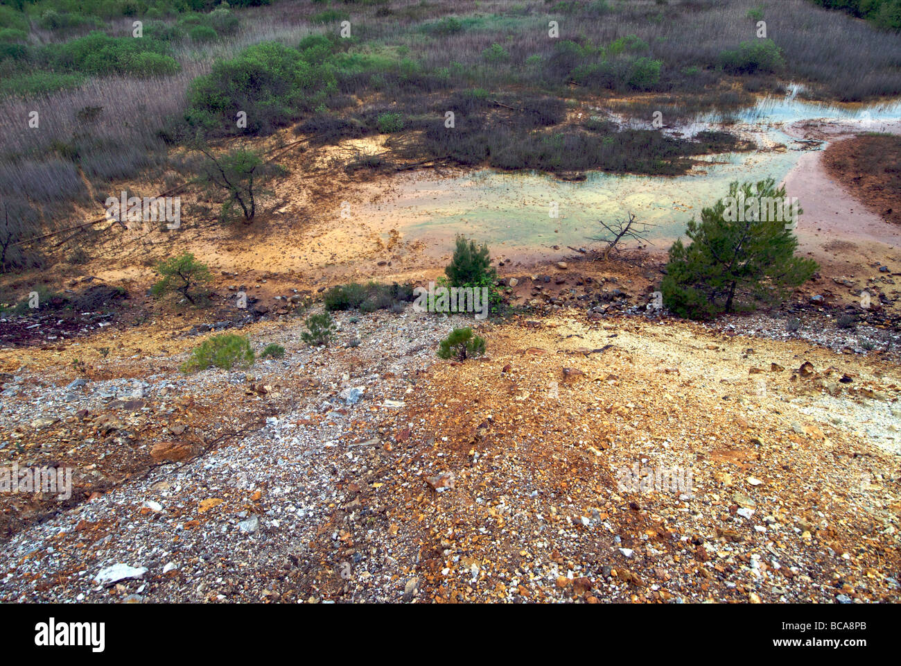 Soil pollution copper mine hi-res stock photography and images - Alamy
