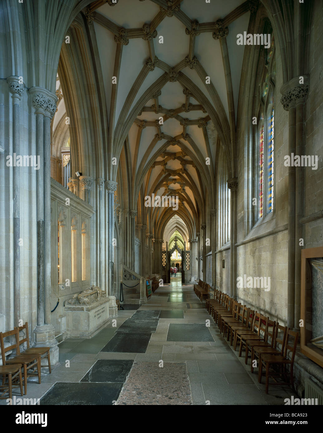 North aisle looking west hi-res stock photography and images - Alamy
