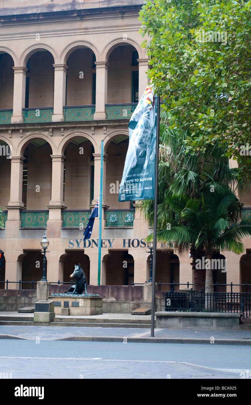Sydney Hospital or the Rum Hospital Sydney NSW Australia Stock Photo ...
