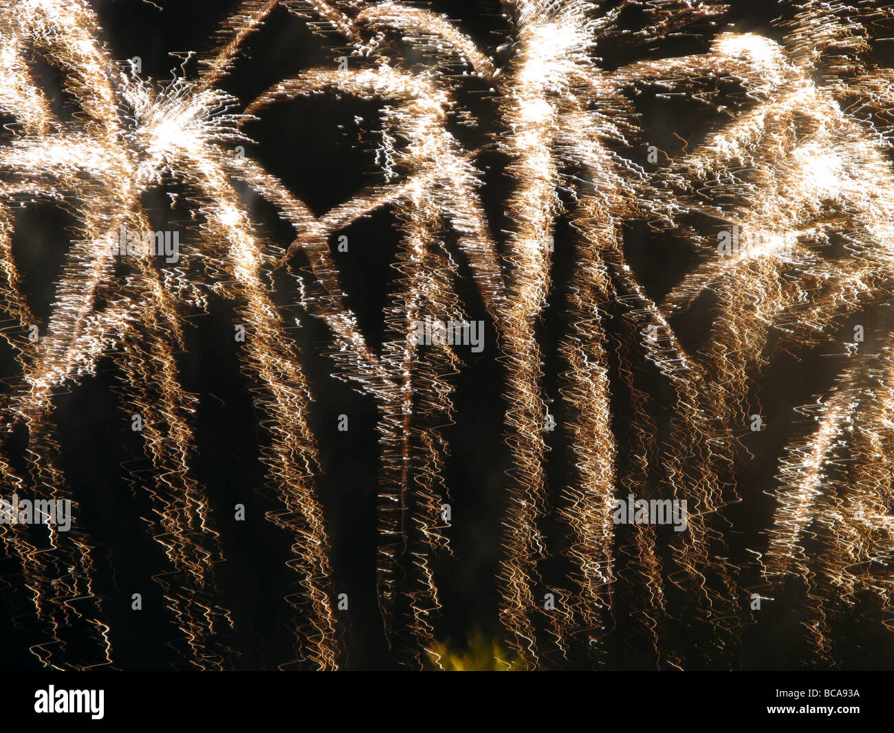 big fireworks display in night sky Stock Photo - Alamy