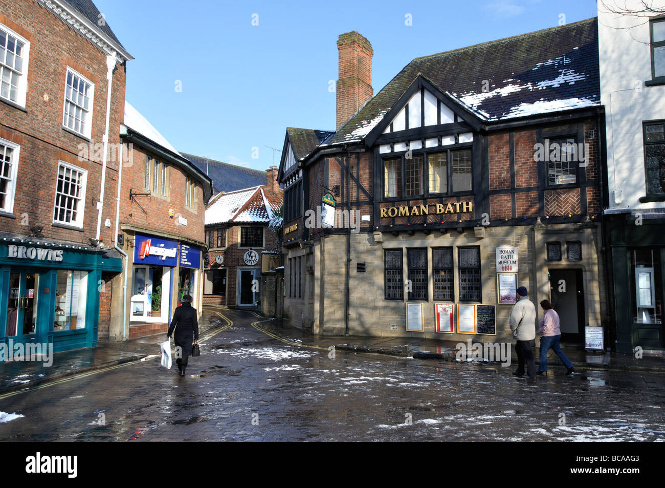 Roman cities in england hi-res stock photography and images - Alamy