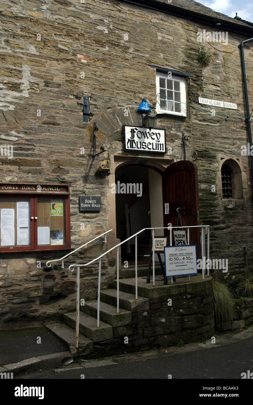 Fowey Museum, Fowey Cornwall UK Stock Photo - Alamy
