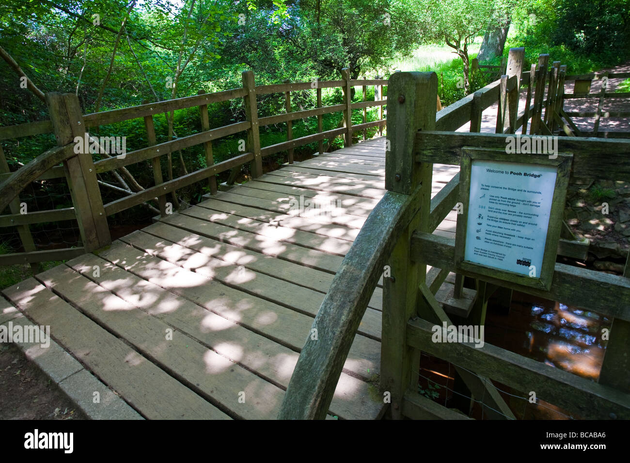 Pooh sticks bridge ashdown forest hi-res stock photography and images ...
