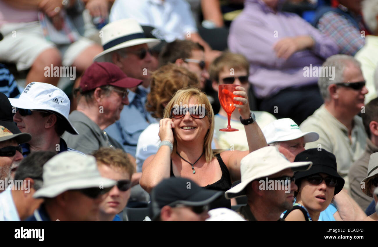 Cricket crowd hi-res stock photography and images - Alamy