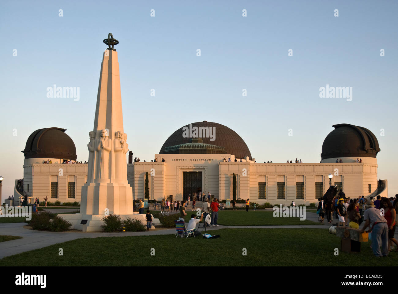 Griffith Observatory, Griffith Park, Los Angeles, California, USA Stock ...