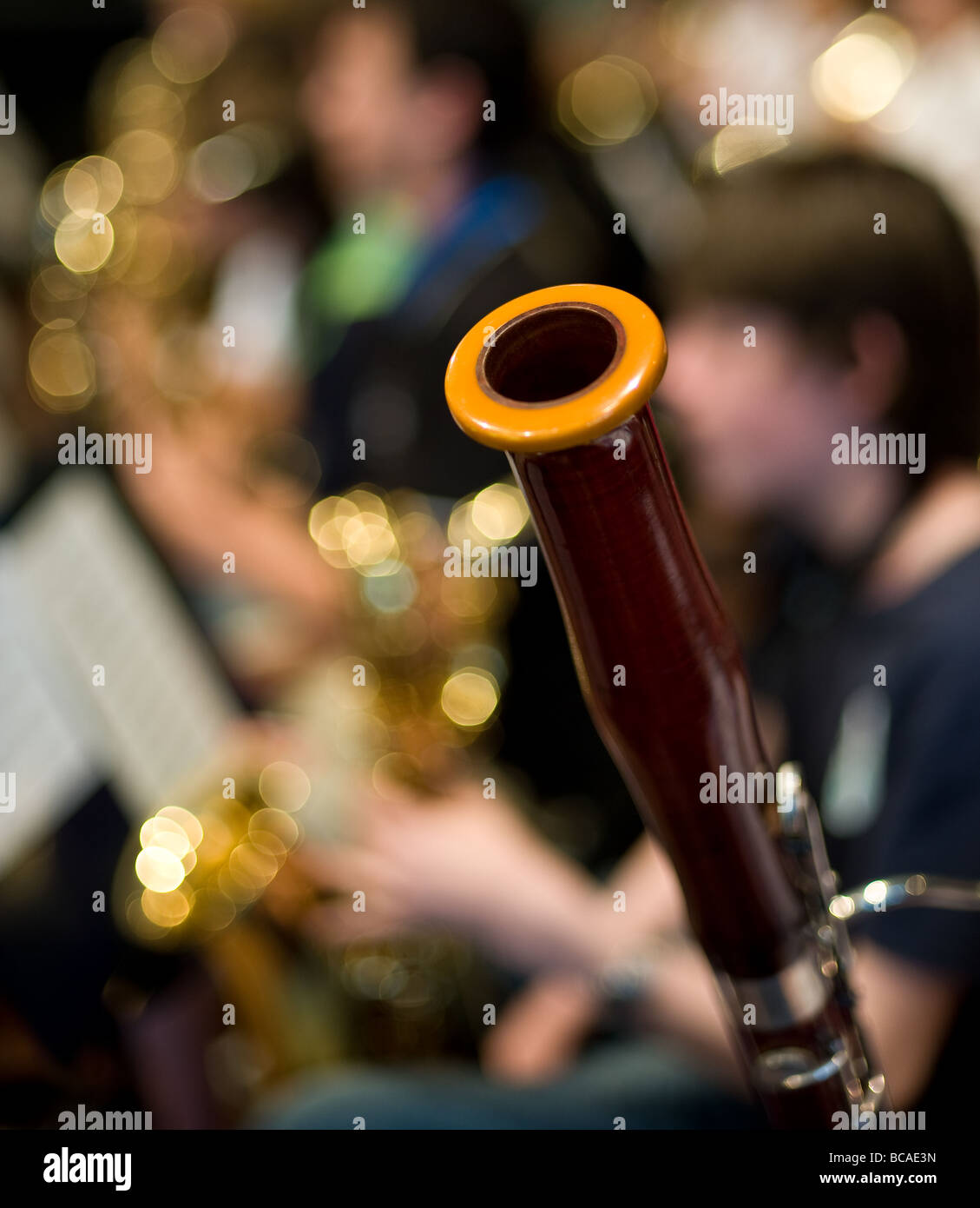 The top of a bassoon. Photo by Gordon Scammell Stock Photo - Alamy