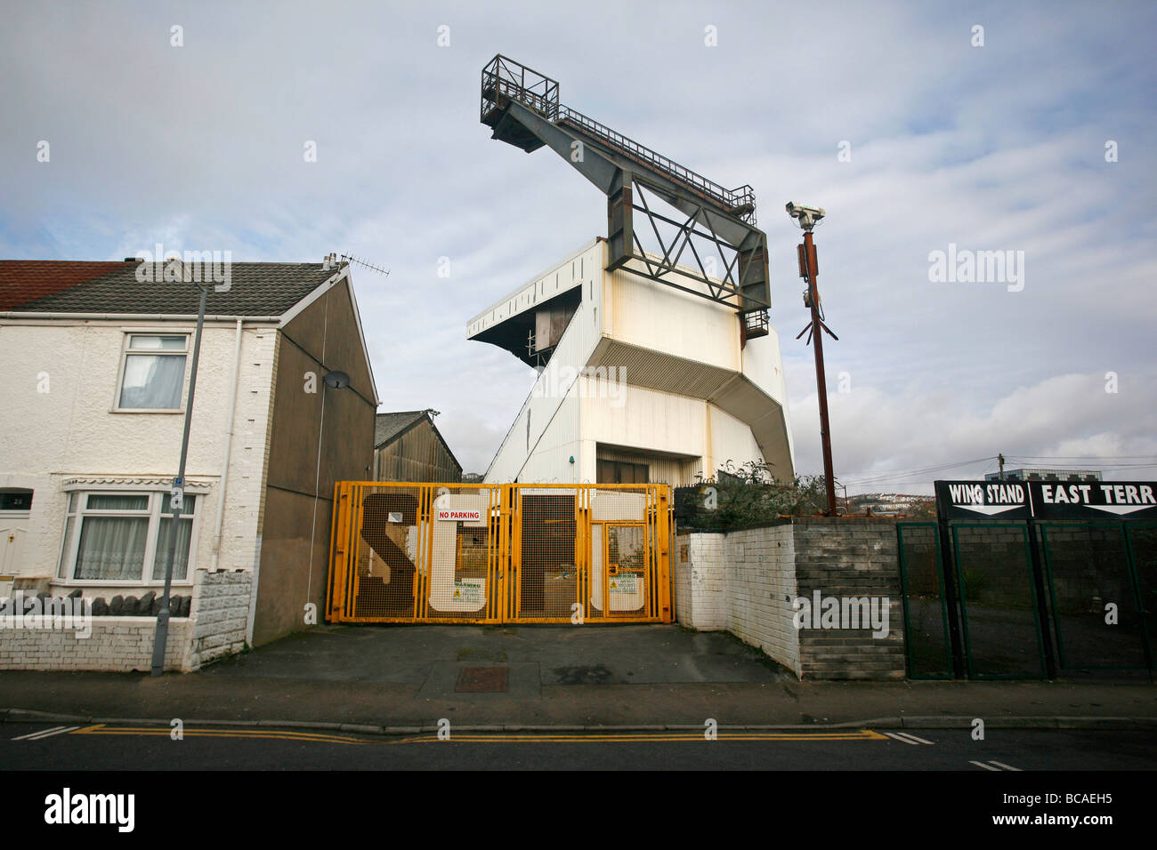 The Vetch Field football stadium Swansea Wales Stock Photo - Alamy