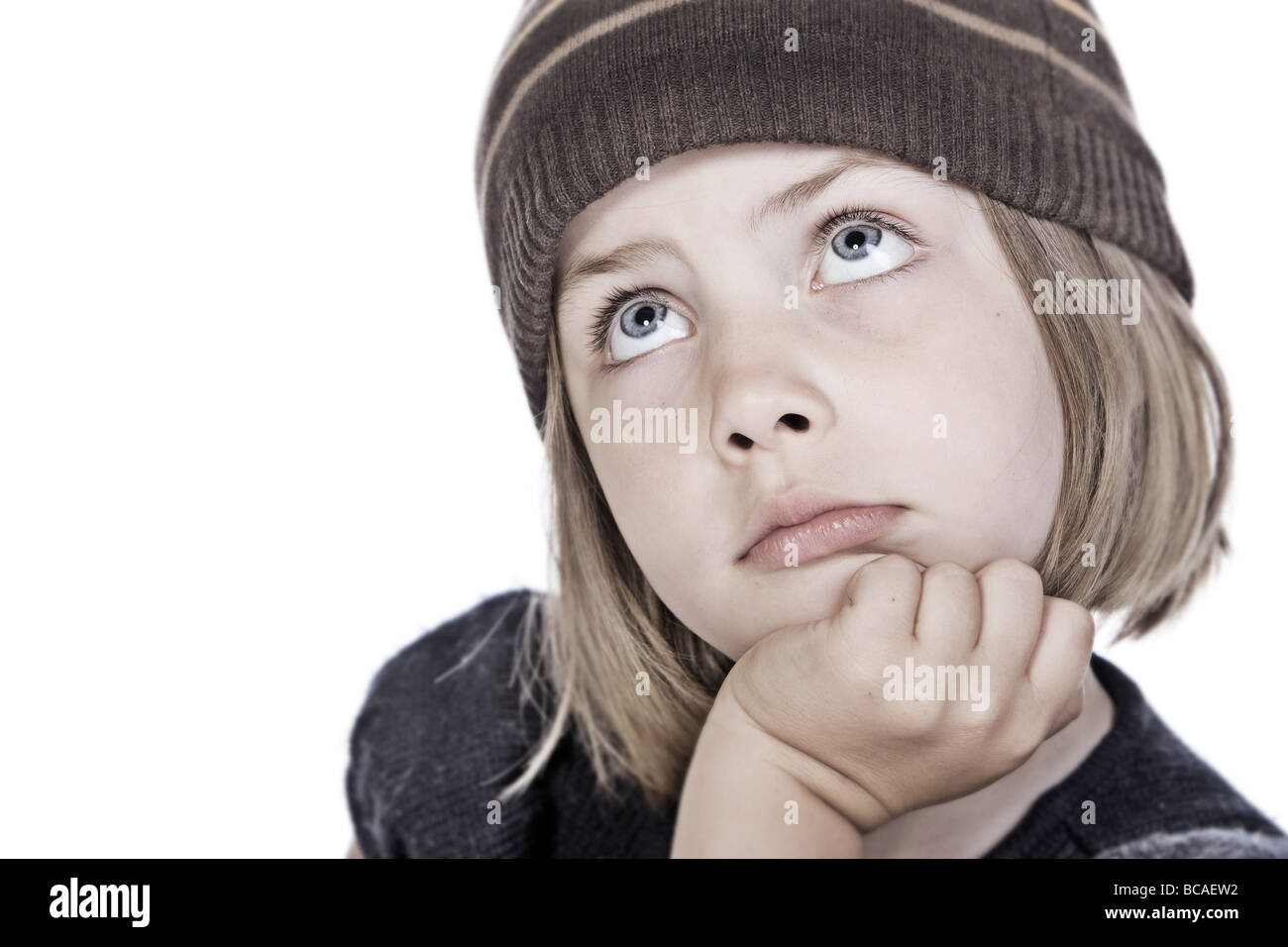 Female child cute pose hi-res stock photography and images - Alamy