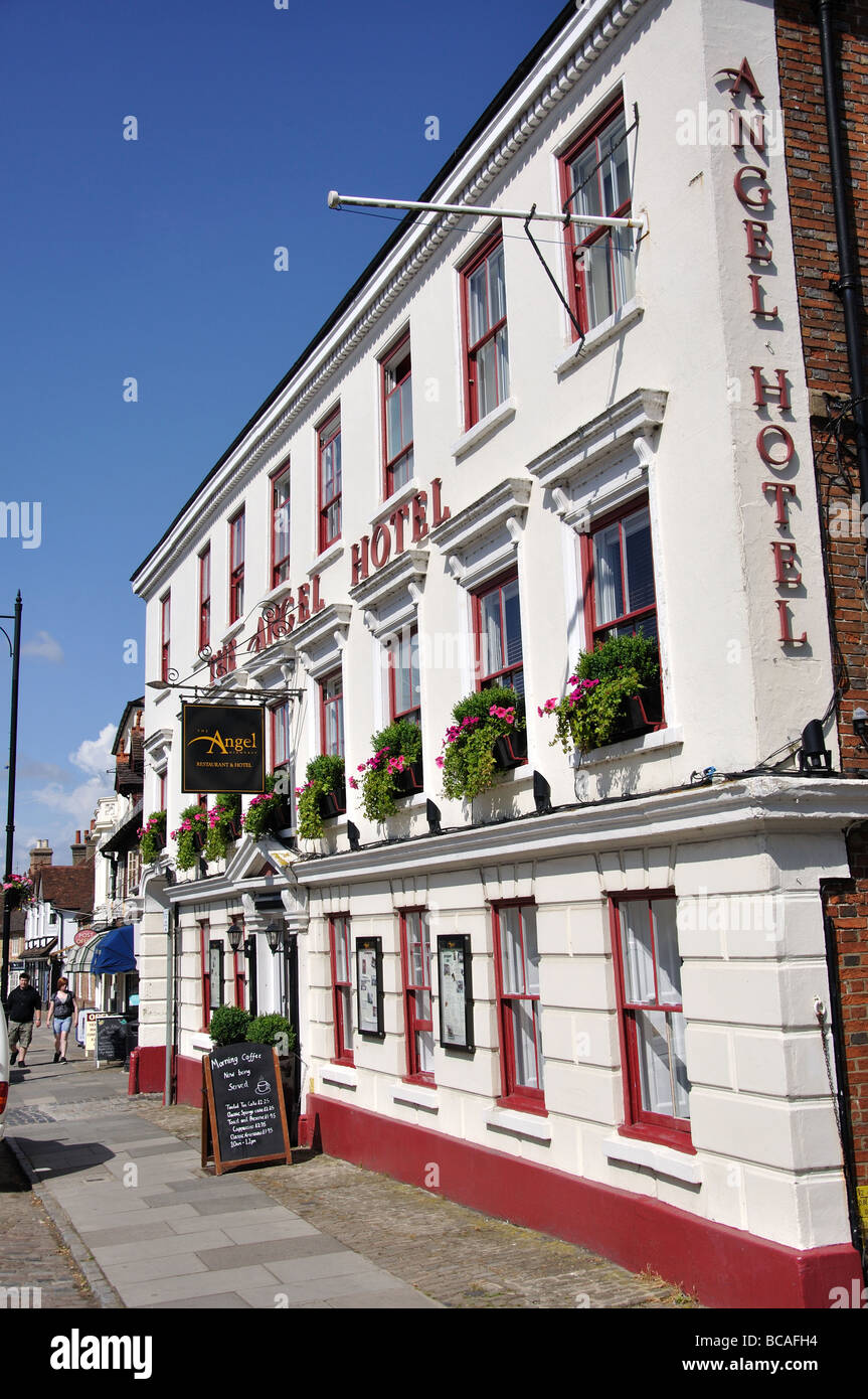 16th century The Angel Hotel, North Street, Midhurst, West Sussex ...