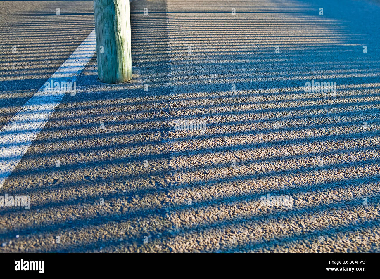 rythm horizontal light and shadow stripes on asphalt Stock Photo - Alamy