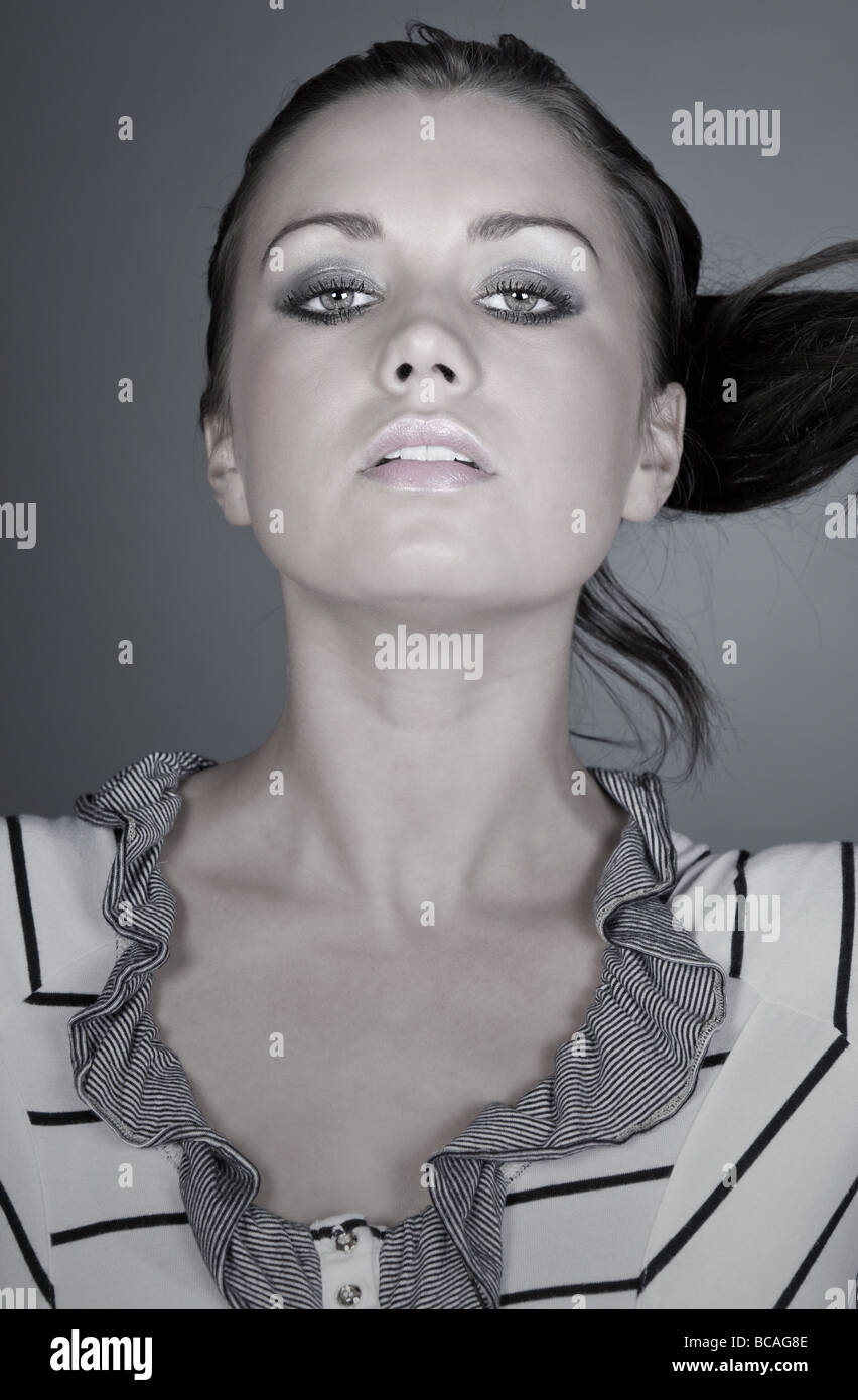 Teen girl confident arrogant pose hi-res stock photography and images ...